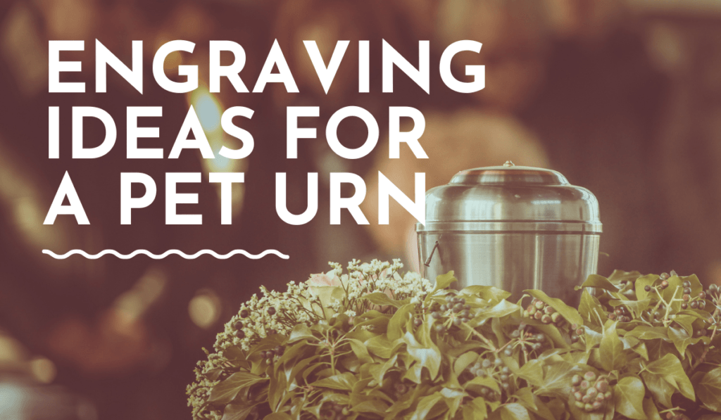 200+ Engraving Ideas for a Pet Urn - PetDeparted